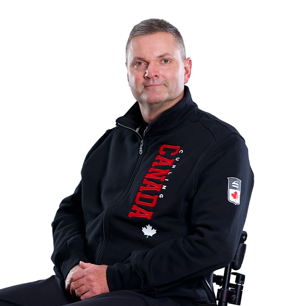 Curling Canada Full Zip Stein | Goldline Curling Gear and Apparel