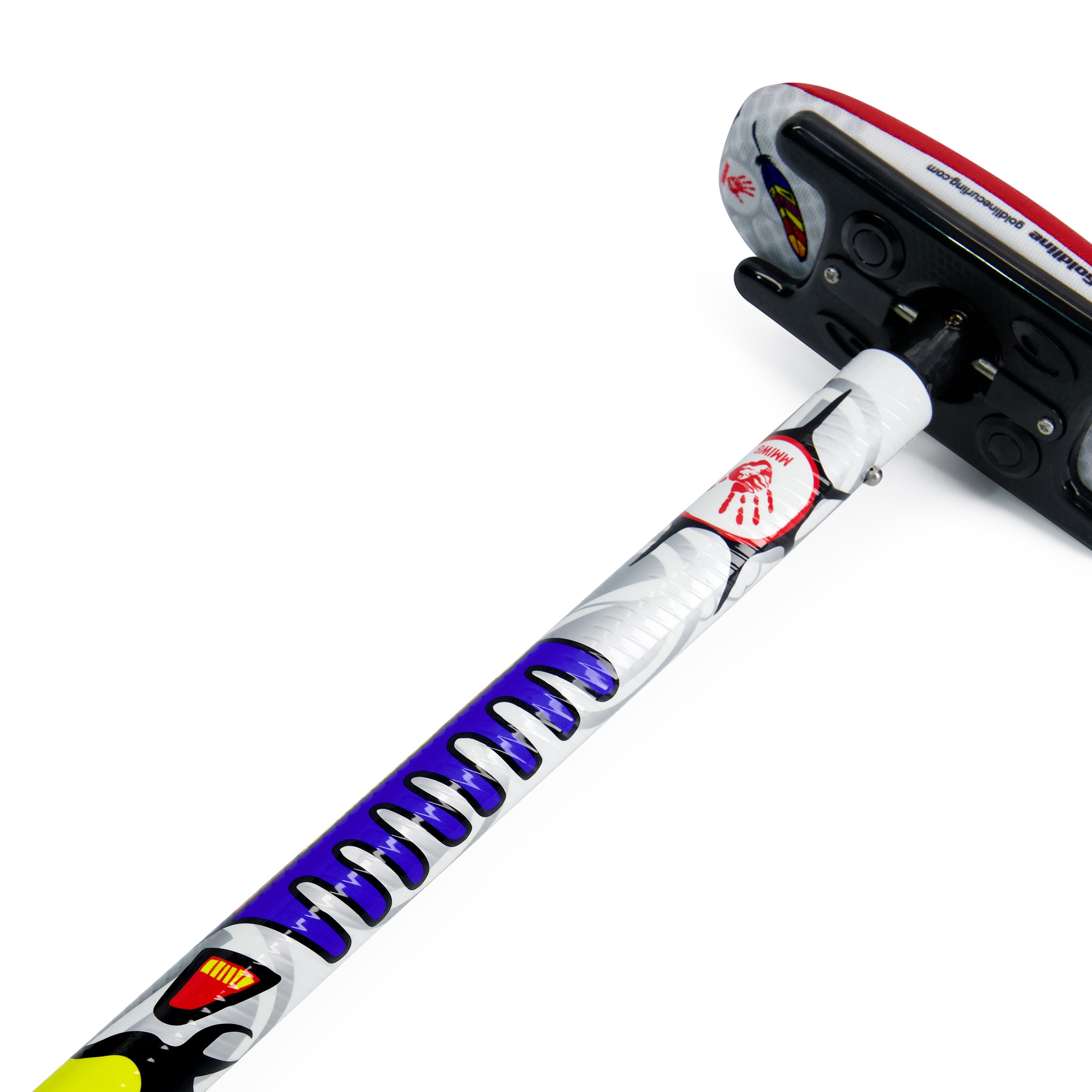 Carbon Fiber Impact Broom: Indigenous Culture | Goldline Curling Gear