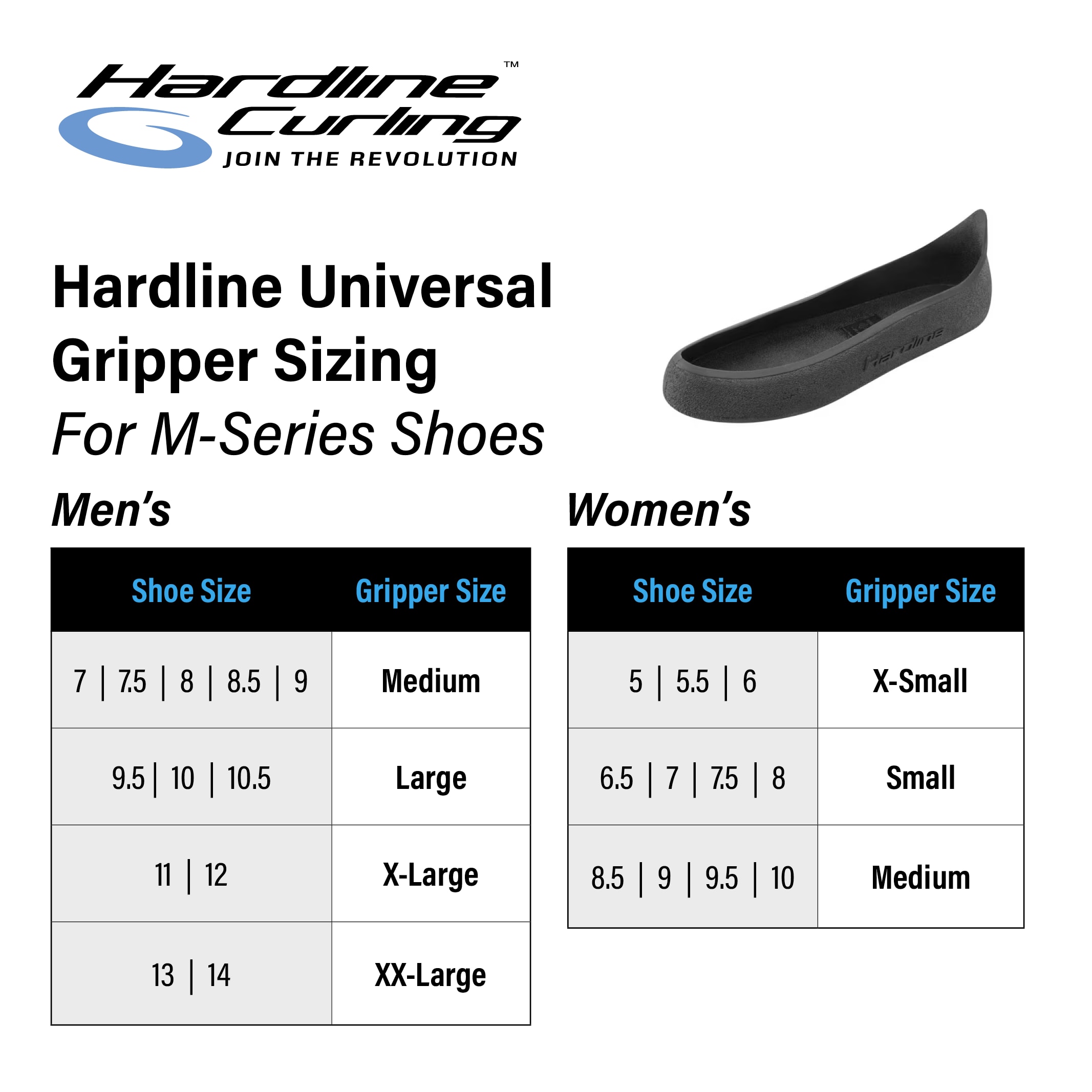 Hardline Slip-On Universal Grippers | Hardline Curling and Equipment
