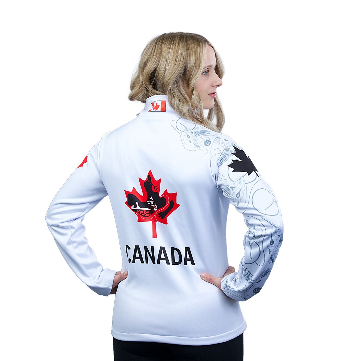 Officially Licensed Custom Team Canada 2026 Women's Jacket | Goldline ...