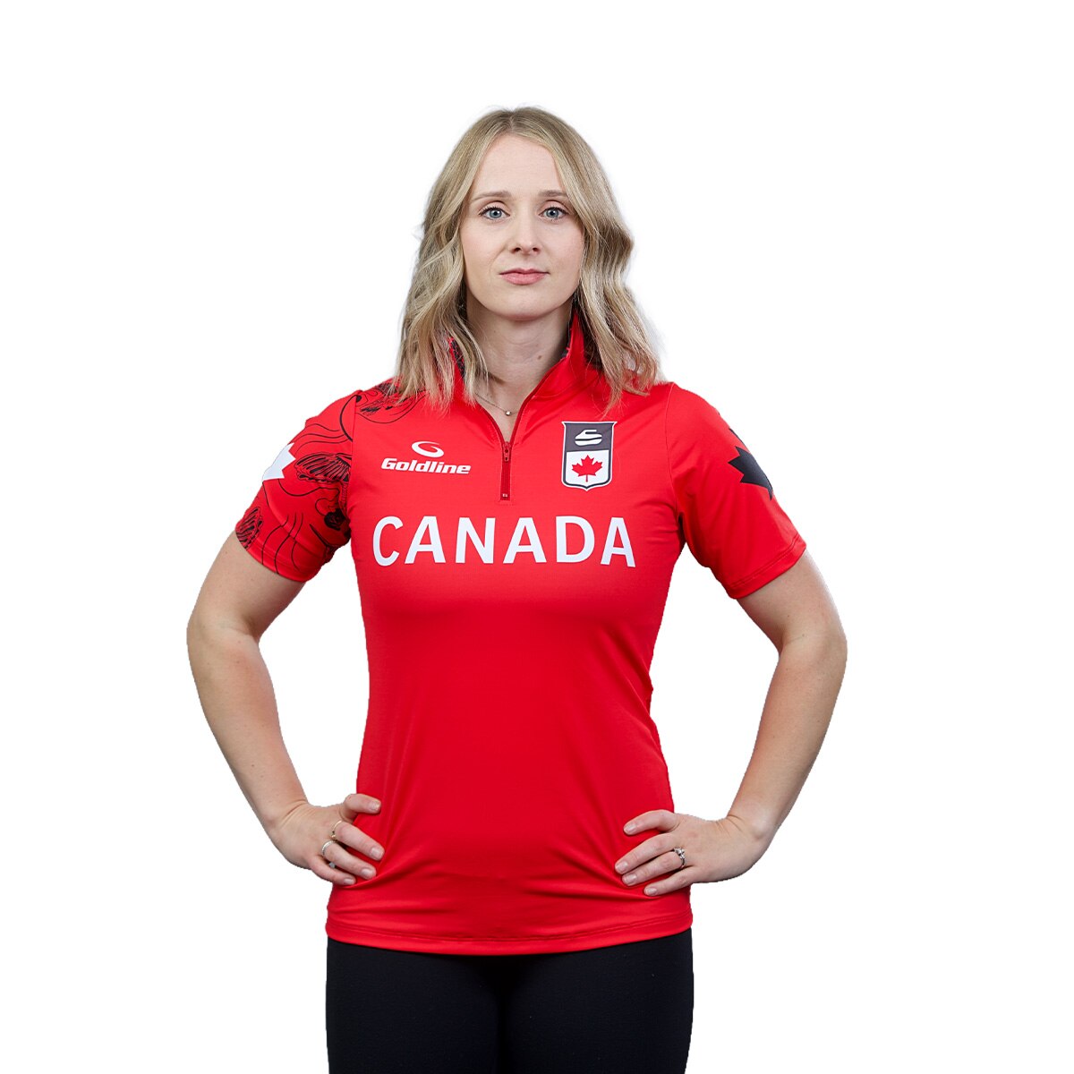 Officially Licensed Custom Team Canada 2026 Women's Short Sleeve ...